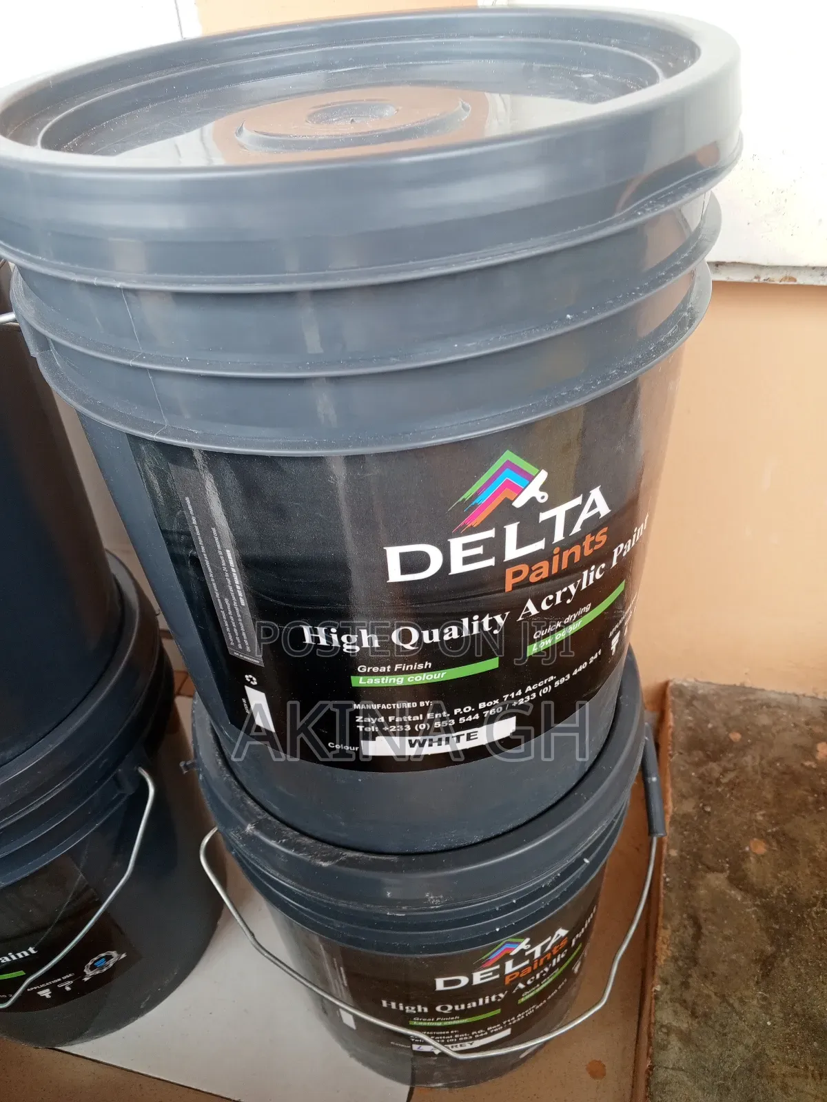 Delta High Quality Emultion Paint 20l Bucket in Lapaz - Building ...