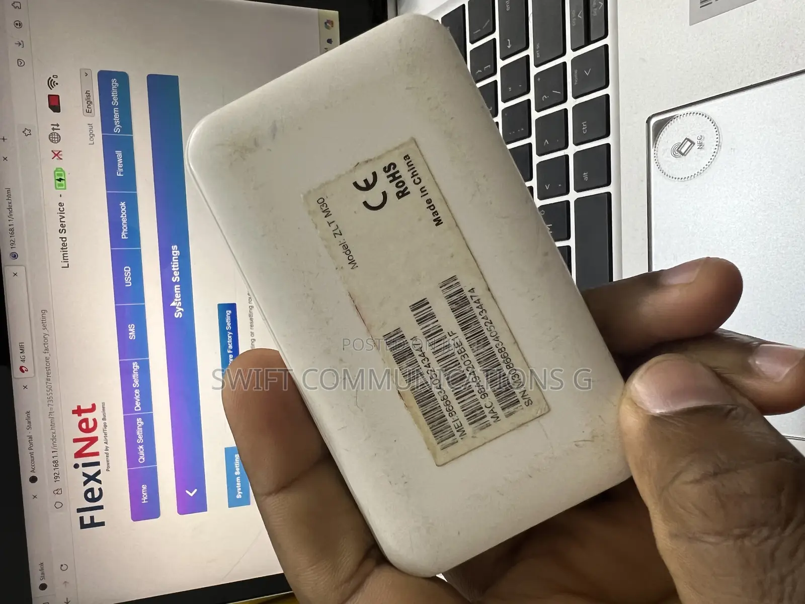 Flexinet Airtel Mifi Unlocking in Dansoman - Networking Products, Swift ...