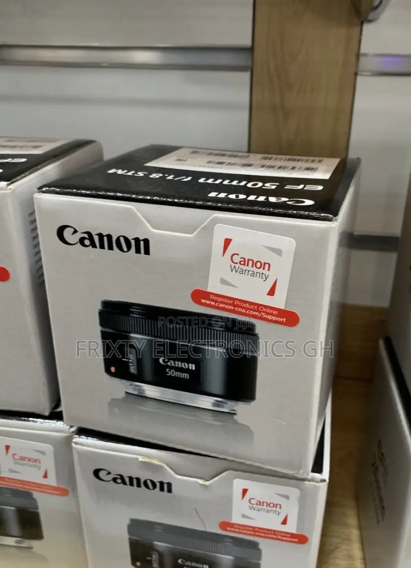 Incredible Canon Ef 50mm F/1.8 Lens STM in Accra Metropolitan ...