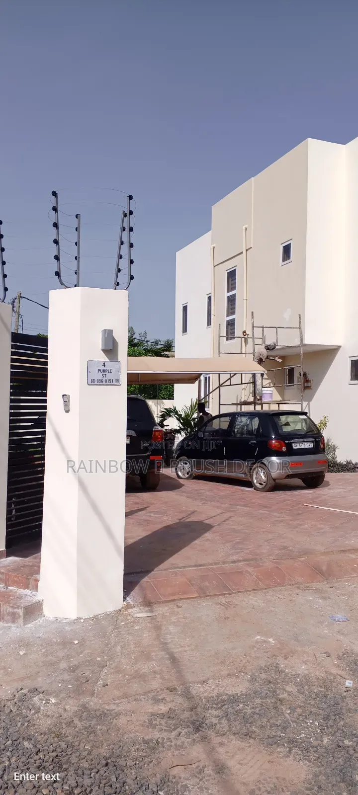 Rainbow Brush Painting in Airport Residential Area - Building & Trade ...