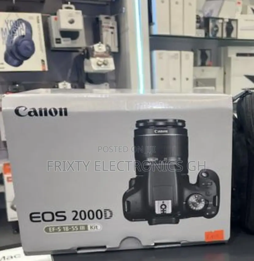 Adorable Canon 2000D DSLR Camera 18-55mm Kit in Accra Metropolitan ...