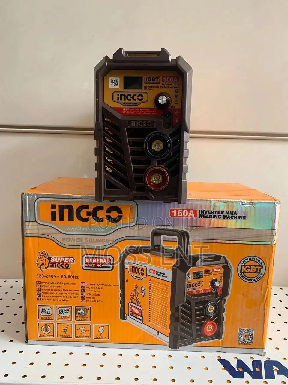 Ingco Inverter Mma Weld Machine 160a at 45% - Ing-Mma16028 in ...