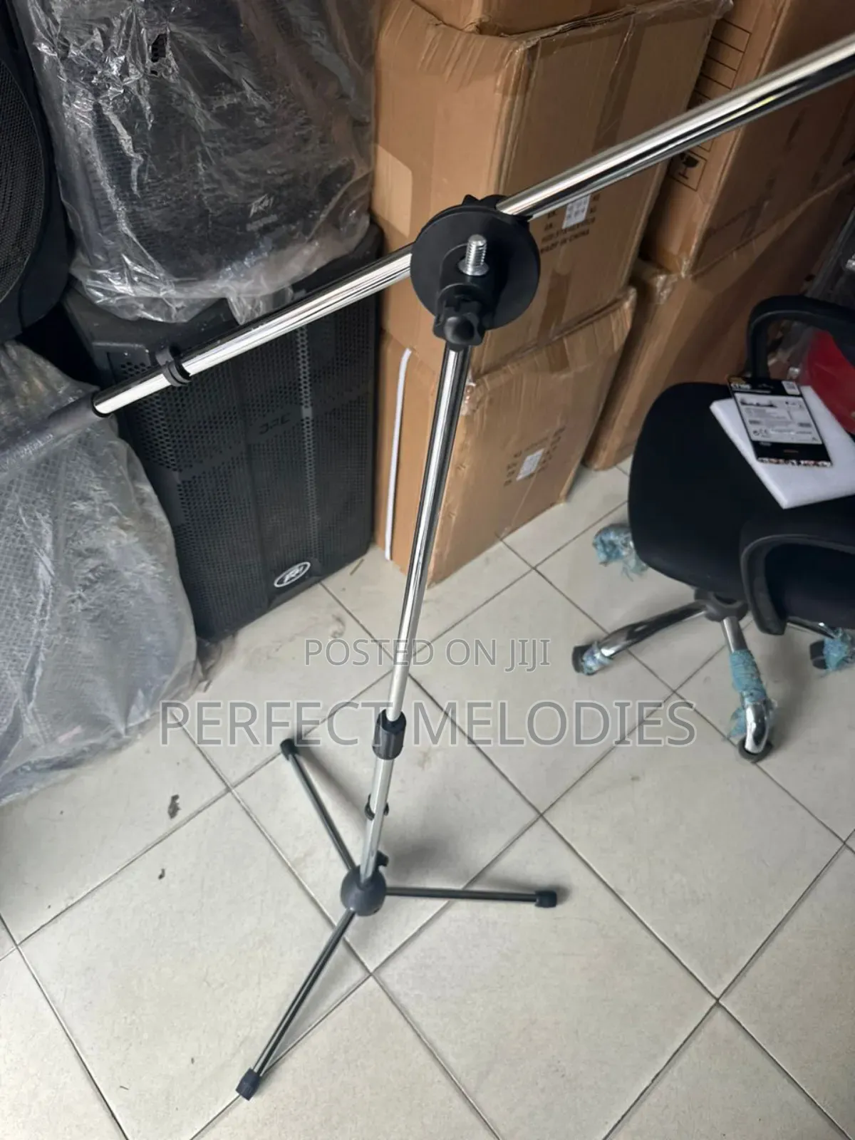 Silver Microphone Stand in Accra Metropolitan - Accessories & Supplies ...