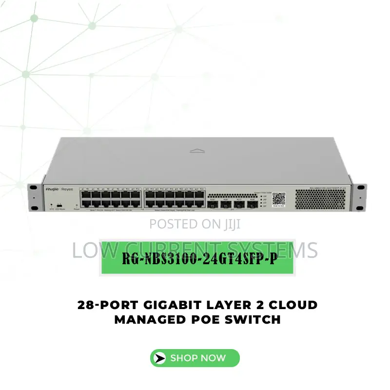 Ruijie 24 Port Gigabit Non Poe Smart Cloud Managed Switch in Spintex ...