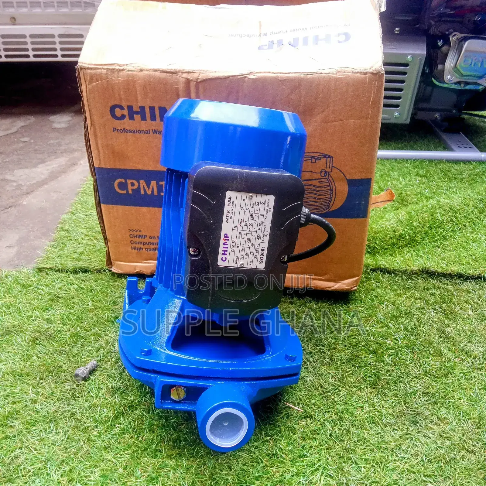 1.0hp CHIMP Professional Water Pump CPM158 Stainless Steel in Accra ...