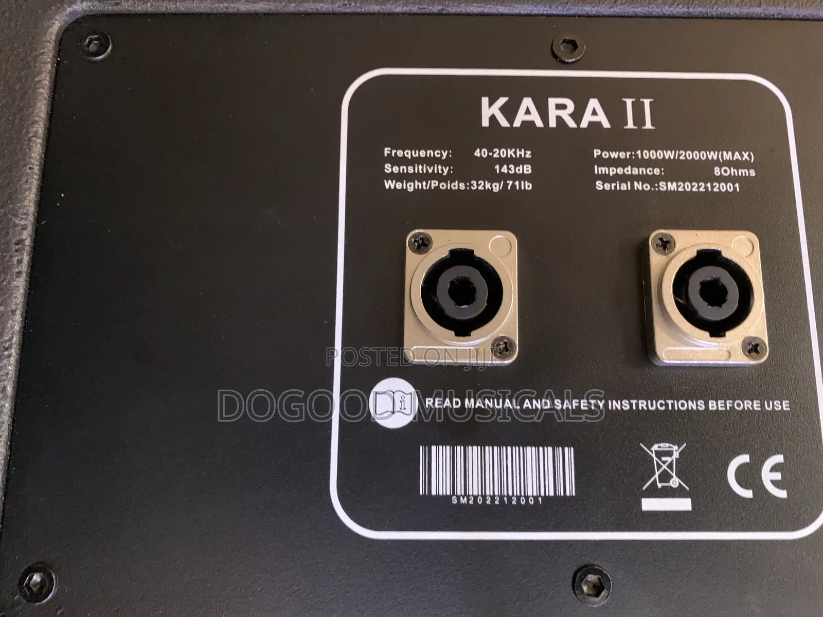 Kara-2 10inch Dual Line Array Speaker(Pair) in Accra Metropolitan - Audio & Music Equipment ...