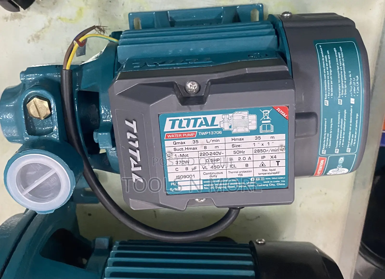 TOTAL Water Pump 0.5HP in Accra Metropolitan - Plumbing & Water Supply ...