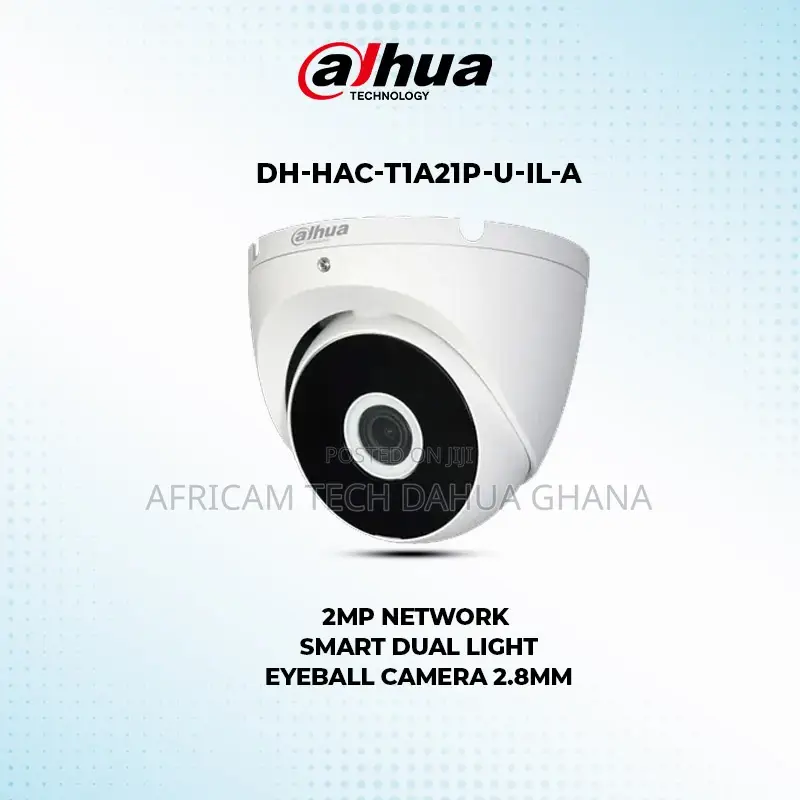 Dahua Camera Dome Indoor 2mp CCTV Smart Hybrid Audio Analog in Teshie ...