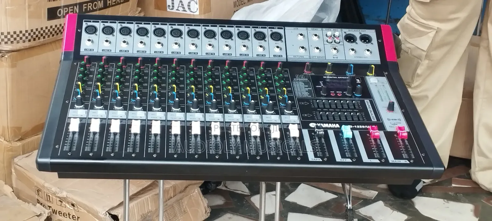 Jac 12-Channel Powered Mixer in Accra Metropolitan - Audio & Music ...