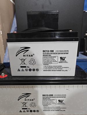 100ah Ritar Gel Solar Batteries Available in Stock in Ashaley Botwe ...