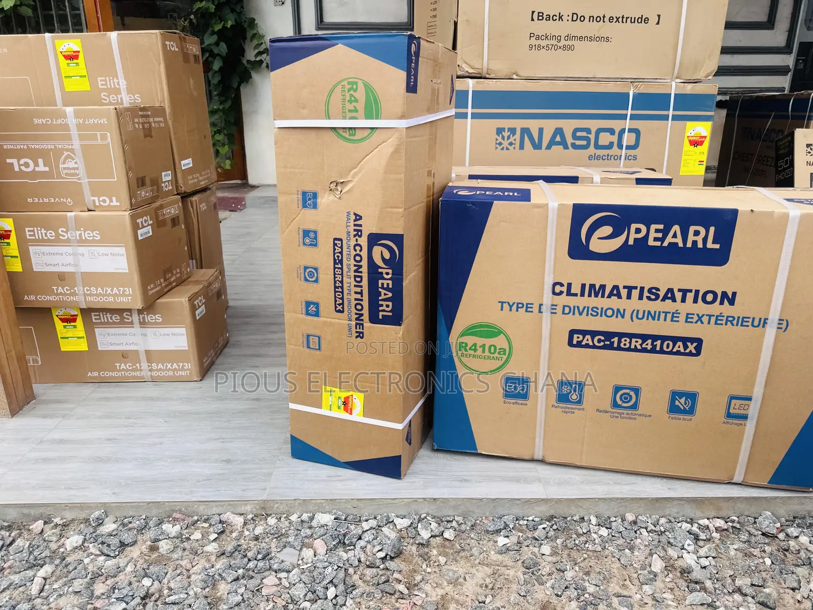 Sleep Mode Functioner Pearl Air Conditioner 1.5hp R410 Split in ...