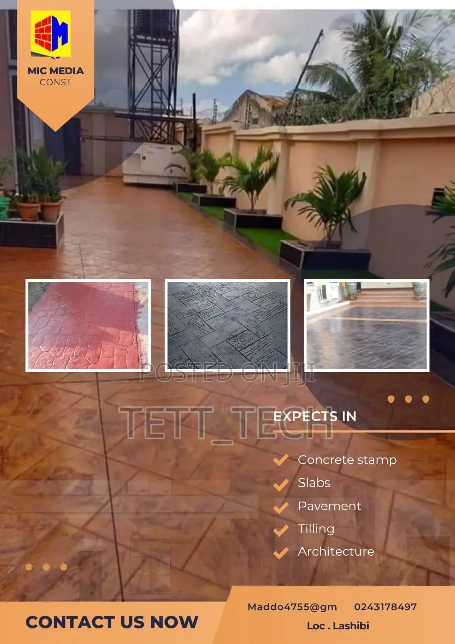 Concrete Stamps, Slabs, Pavement Etc. in Ashaiman Municipal - Building ...