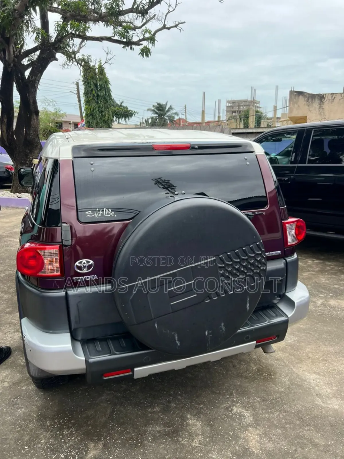 Toyota FJ Cruiser Base 4x4 2007 Burgundy in Accra Metropolitan - Cars ...