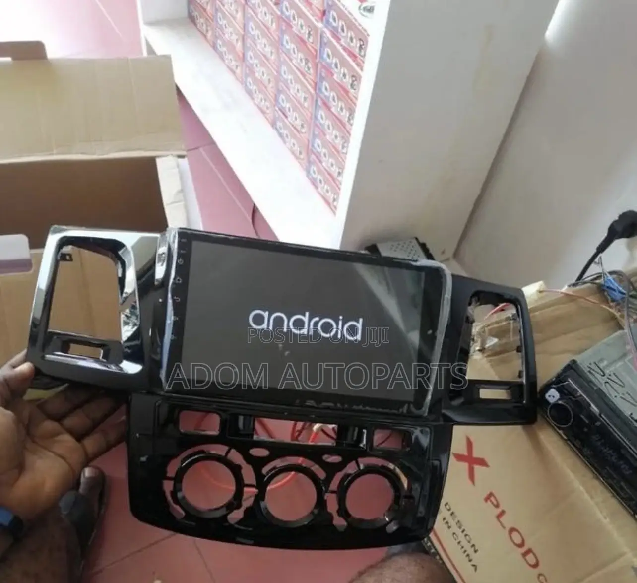Toyota Hilux Fortuner Android Tape Screen in Abossey Okai - Vehicle ...