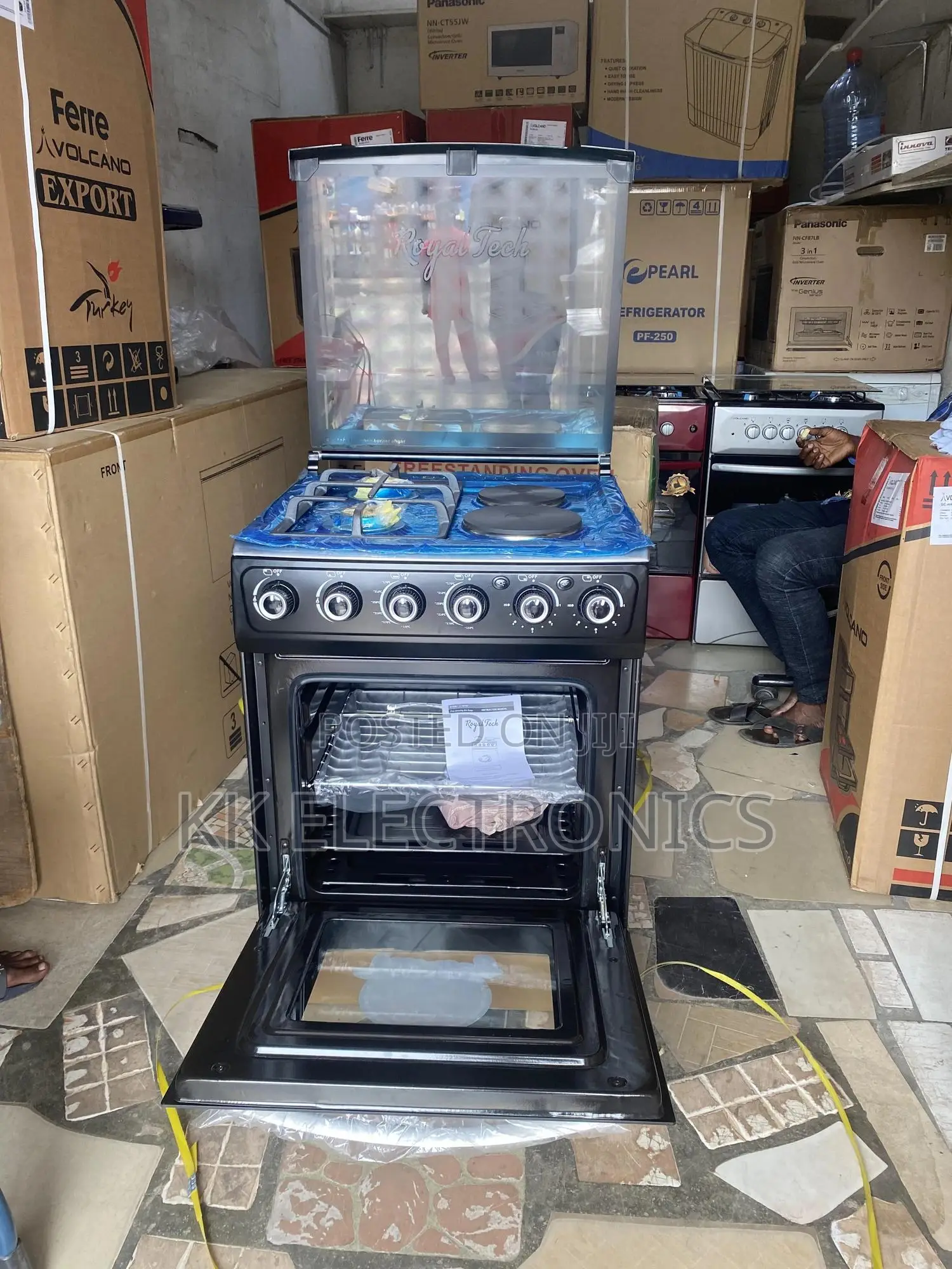 Royal Tech-2 Hot Plates-60x60. Gas Cooker in Accra Metropolitan ...