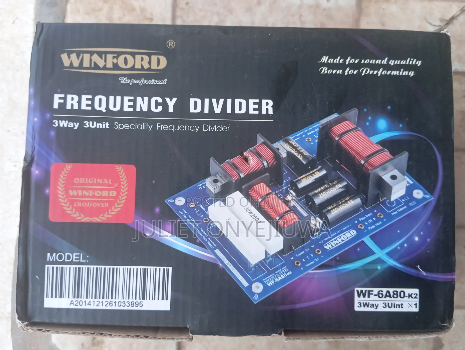 6a80 Winford 3 Way Crossover Panel in Accra Metropolitan - Audio & Music Equipment, Juliet ...