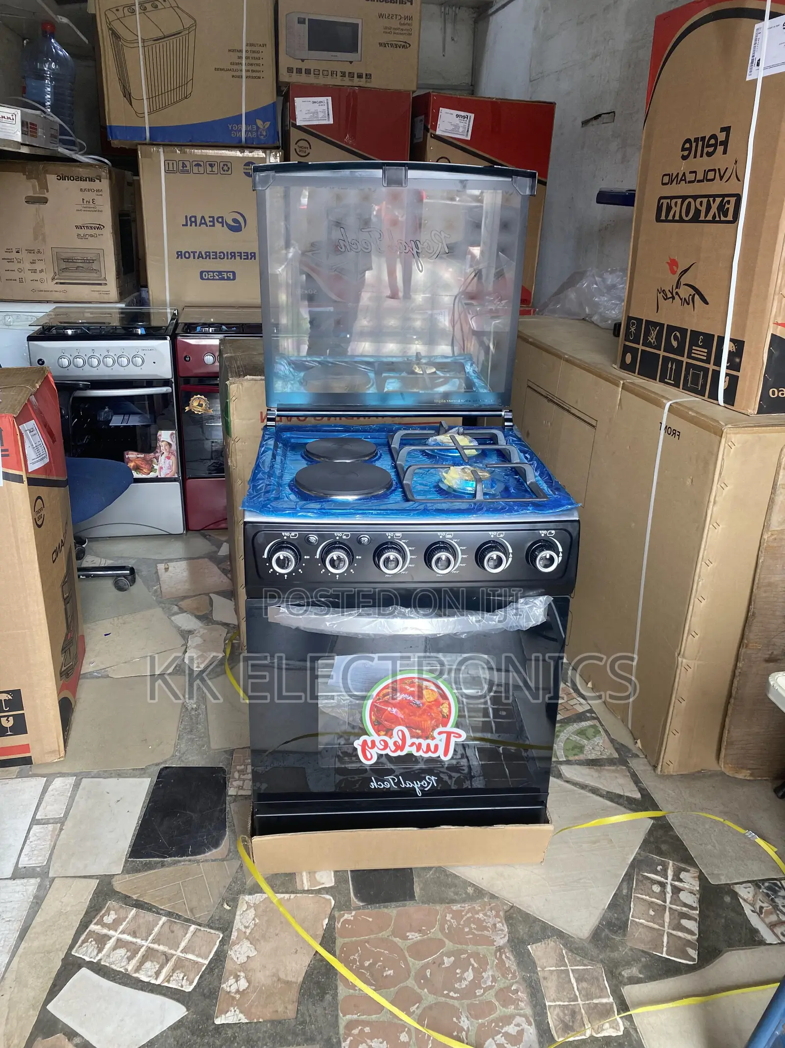 Perfectly Designed Royal Tech 60x60 Cooker With 2 Electric in Accra ...