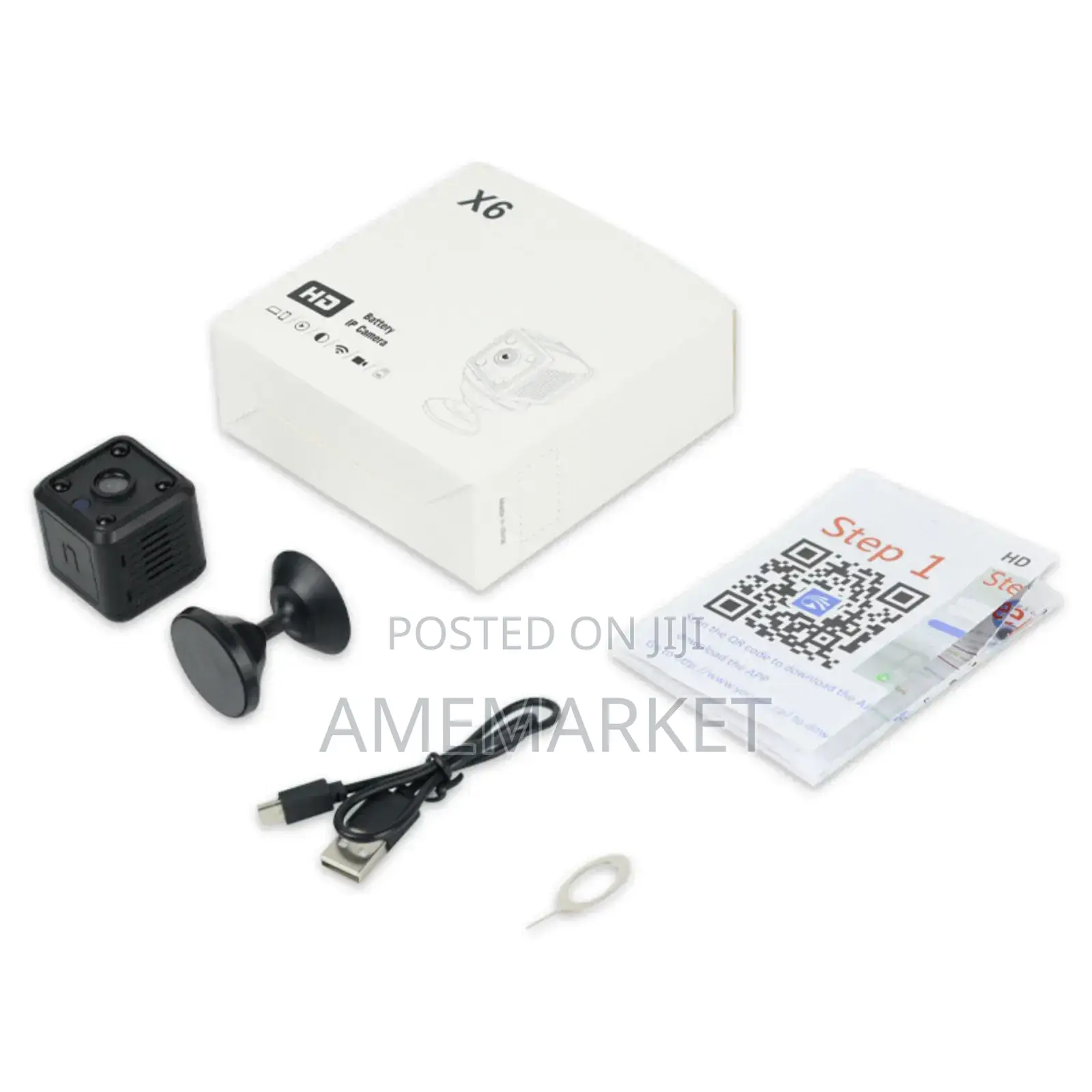 Smart X6 Mini IP Camera Wifi 1080p Security Surveillance in Kumasi ...