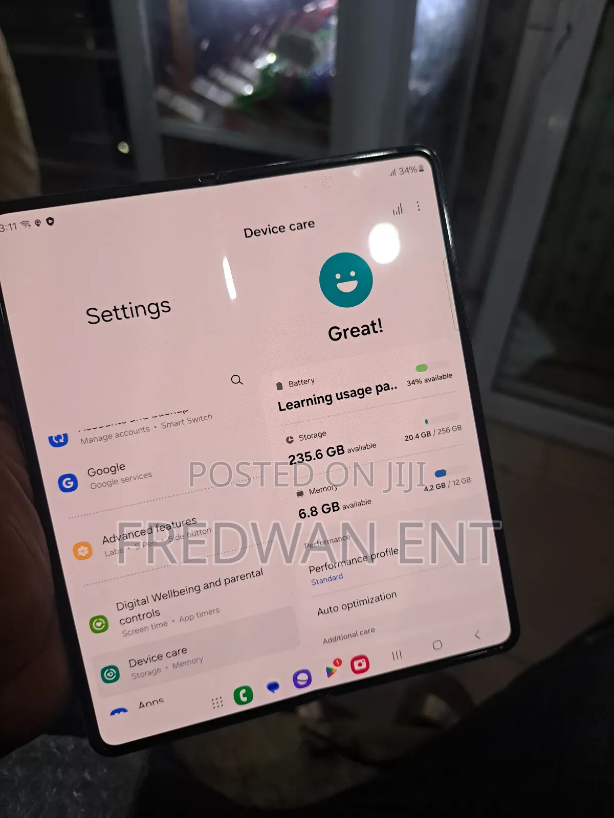 Samsung Galaxy Z Fold4 256 GB Bronze in Achimota - Mobile Phones ...