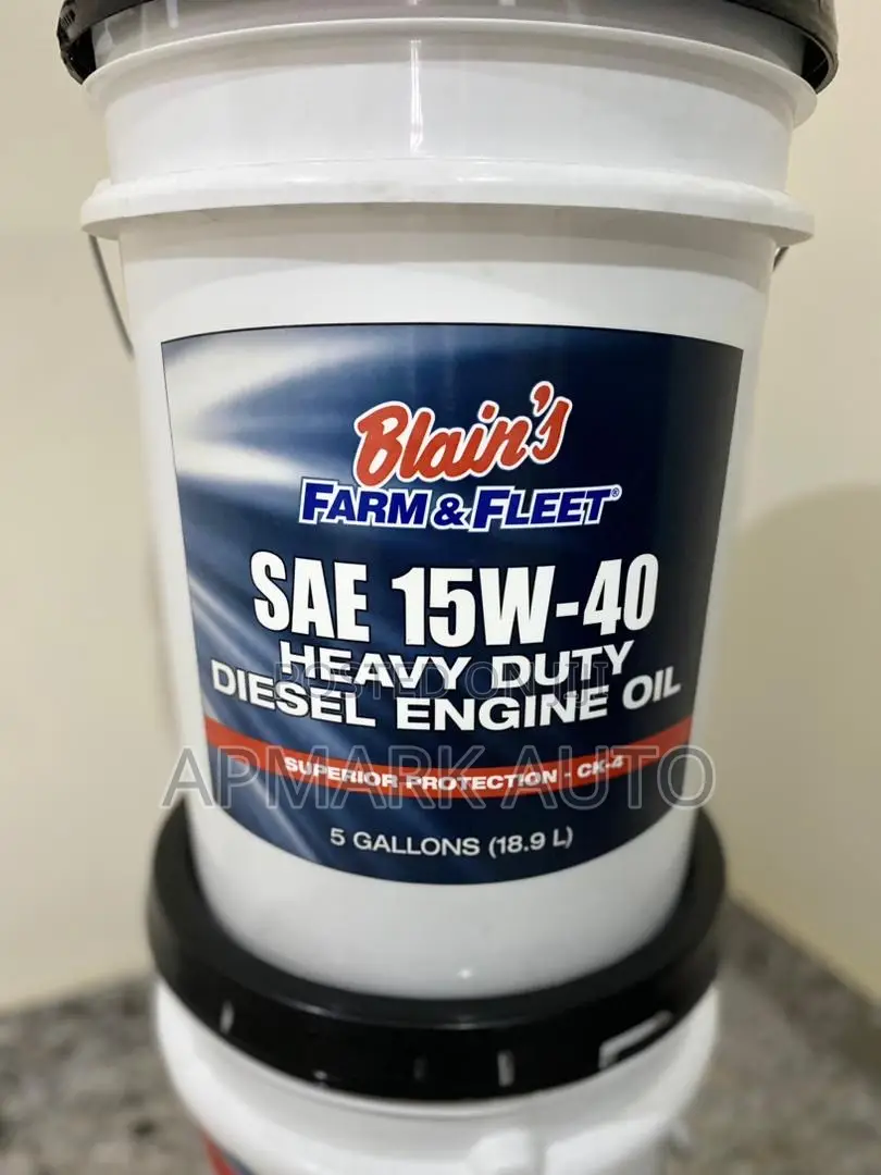 SAE 15w/40 Heavy Duty Diesel Engine Oil 5 Gallons in Dansoman - Vehicle Parts & Accessories ...