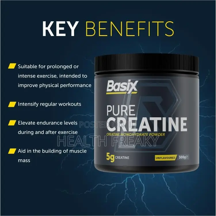 Creatine Basix Pure Creatine Monohydrate Muscle Builder in Accra ...