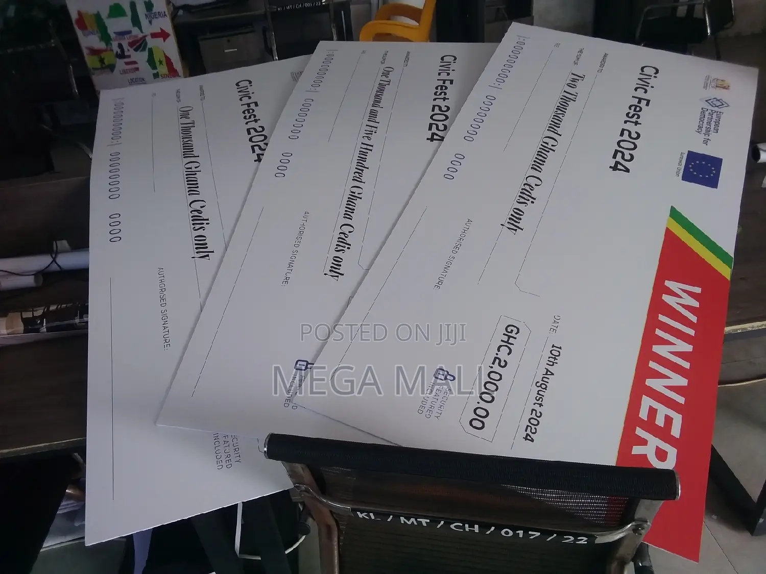 Dummy Cheque/Giant Cheque Print Service in Accra Metropolitan ...