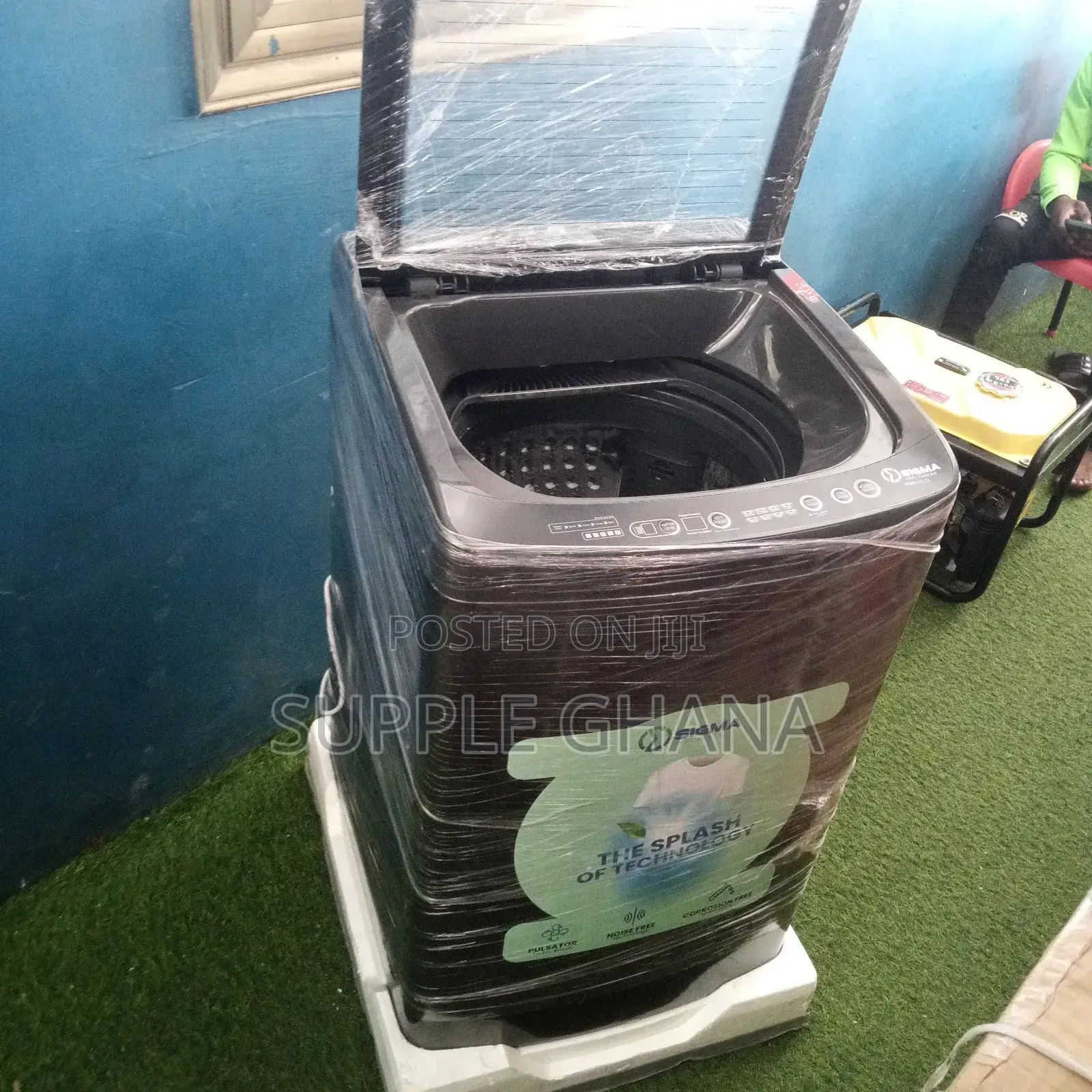 Delay Start Sigma Appliance WMS100_TL Washing Machine Proper in Accra ...