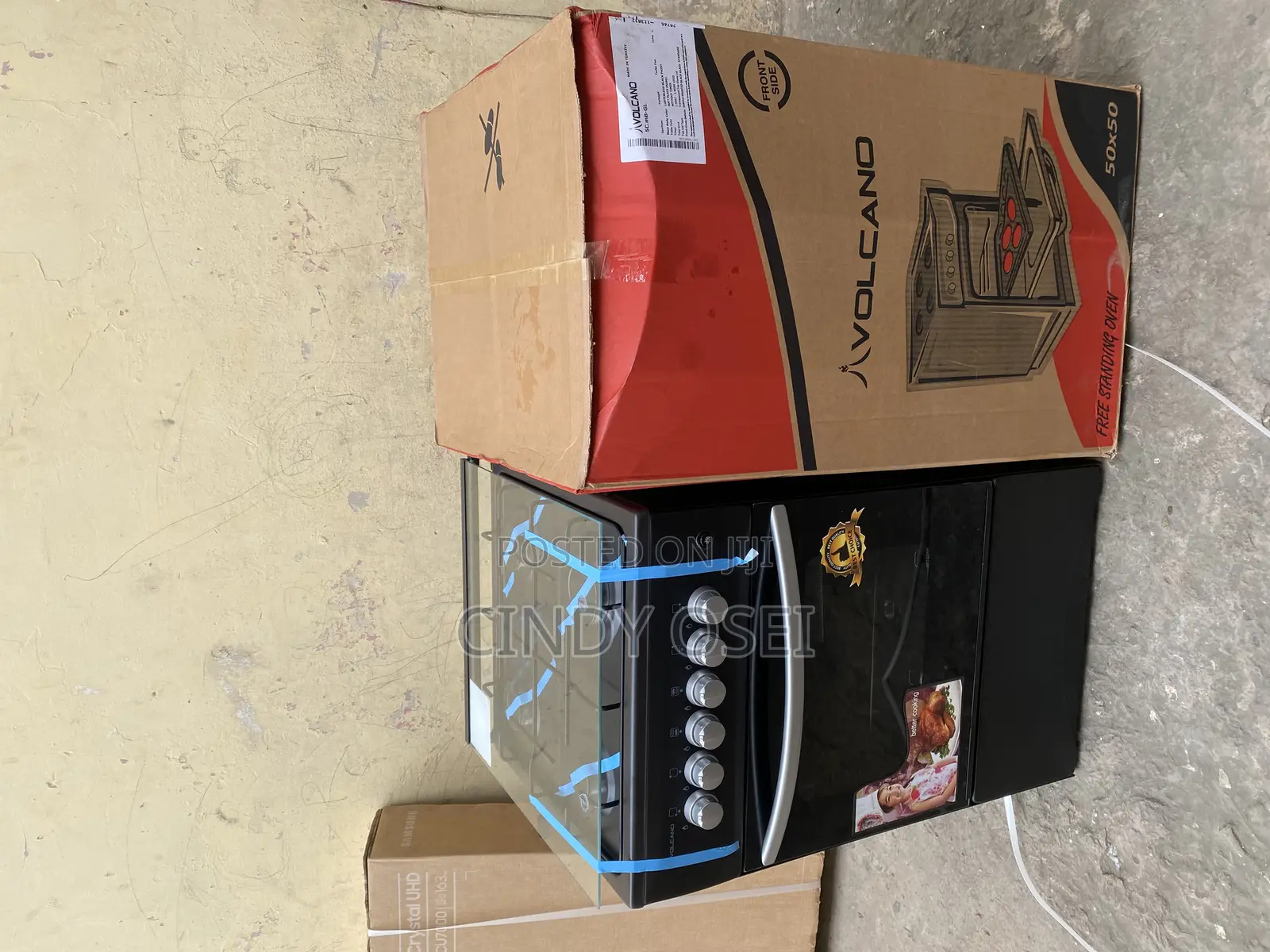 Elevated Volcano 4burner Gas Cooker With Oven Grill in Adabraka ...