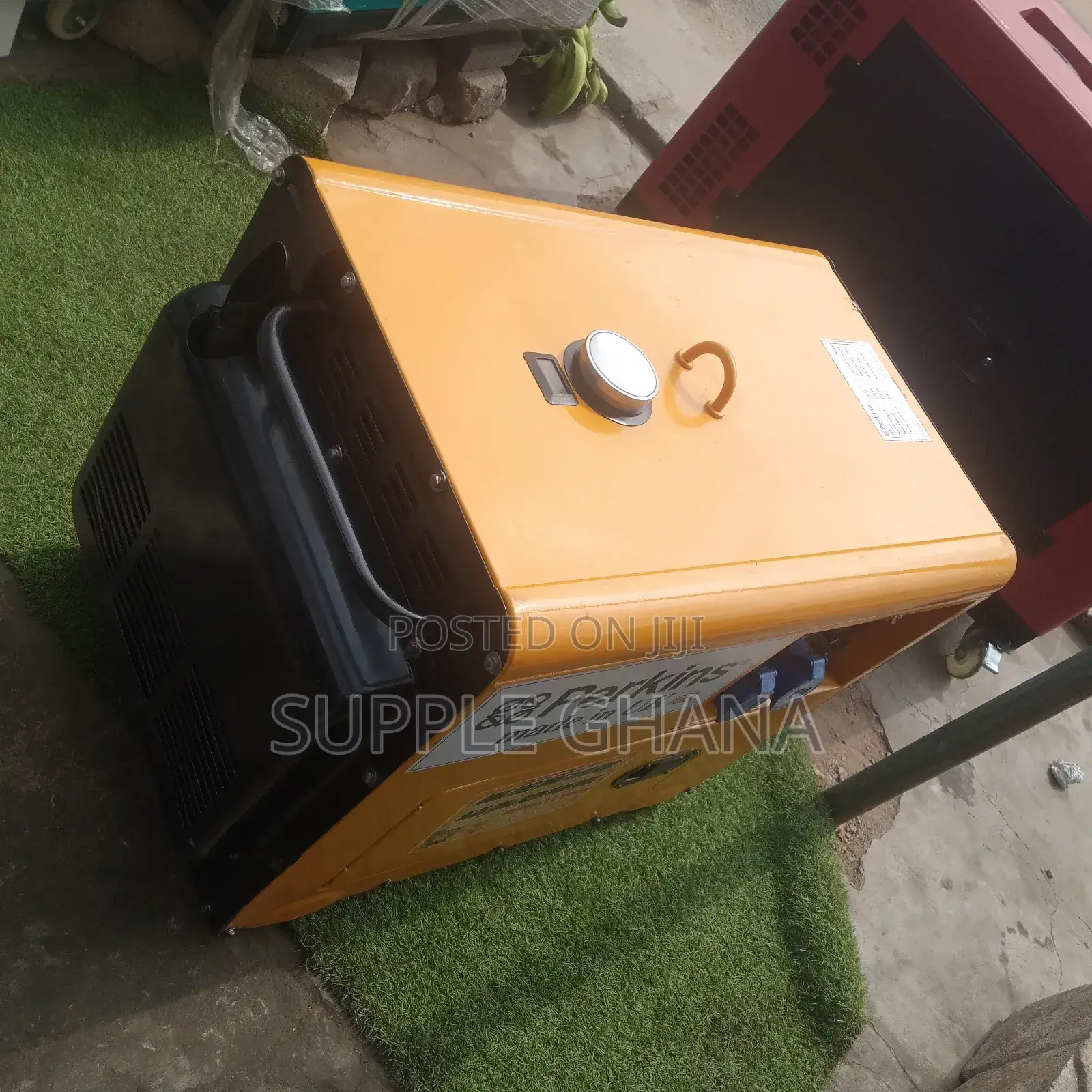 Yellow Black Perkins 15kva Diesel Generator Standard Correct in Kumasi ...