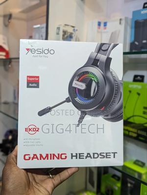 Yesido EK02 With RGB Light Professional Bass Gaming Headset in Kokomlemle - Headphones, Emmanuel ...