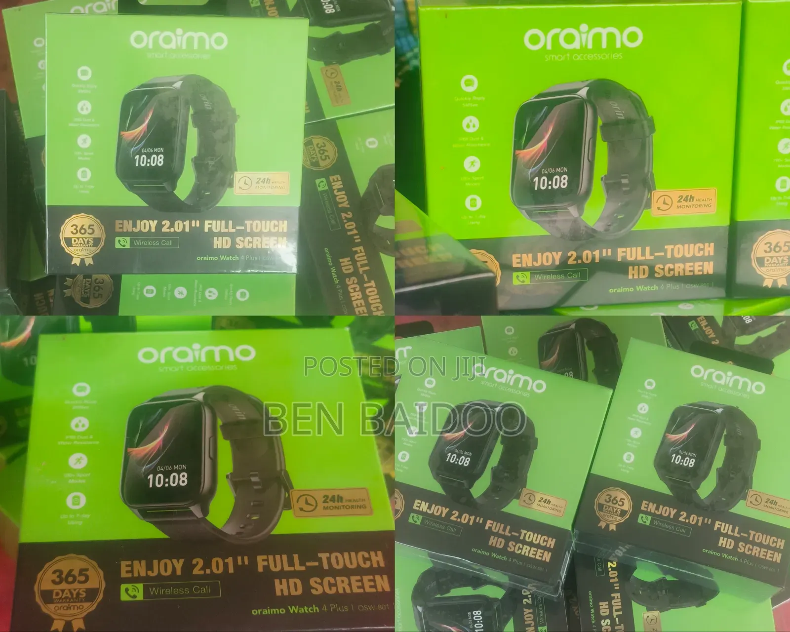 Oraimo Smartwatch Full Touchscreen in Accra Metropolitan - Smart ...