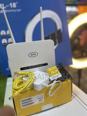 MTN CAT6 Universal Turbonet Router With Turbonet Data Sim in Circle ...