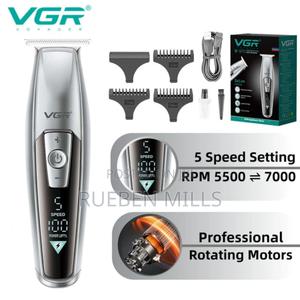 VGR v-970 Beard Trimmer Barbering Machine - 5 Speed Settings in Accra ...