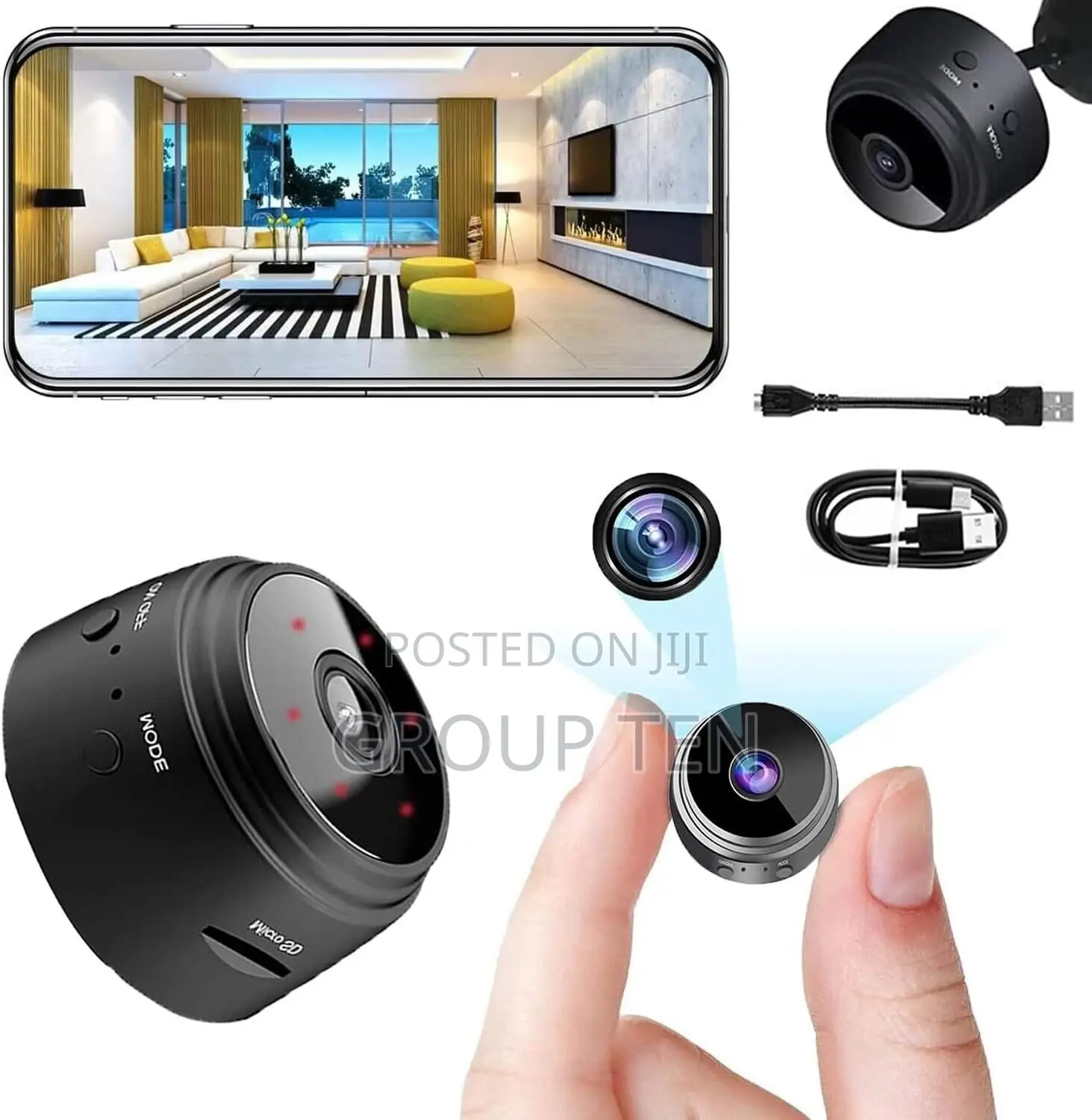 Mini Spy Camera in Accra Metropolitan - Security & Surveillance, All Needs | Jiji.com.gh