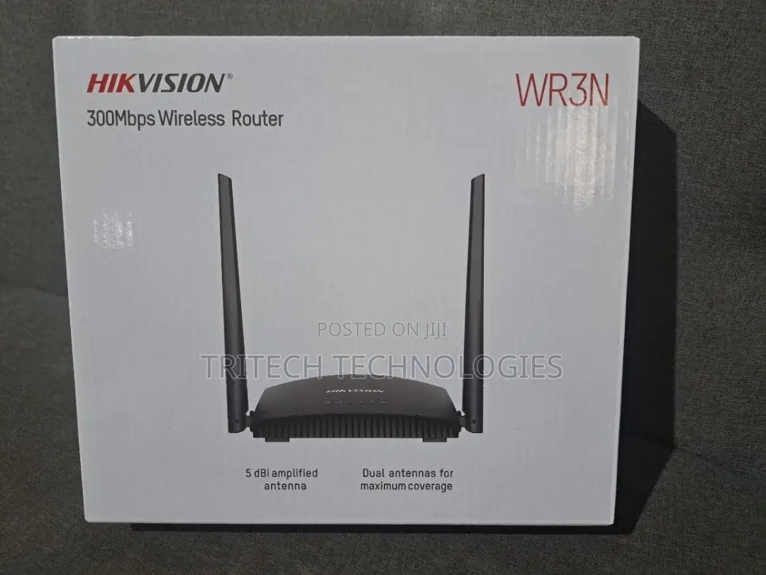 Hikvision 300m Wireless Router DS-3WR3N in Lapaz - Networking Products ...