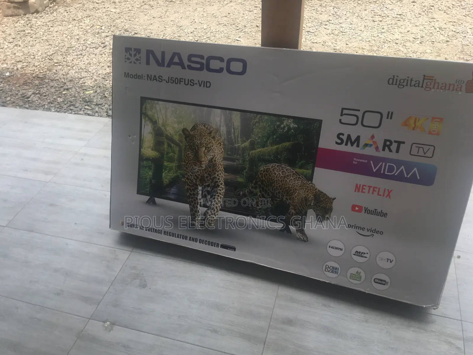 50”Nasco UHD Smart Tv Available Now at the Shop in Adabraka - TV & DVD ...