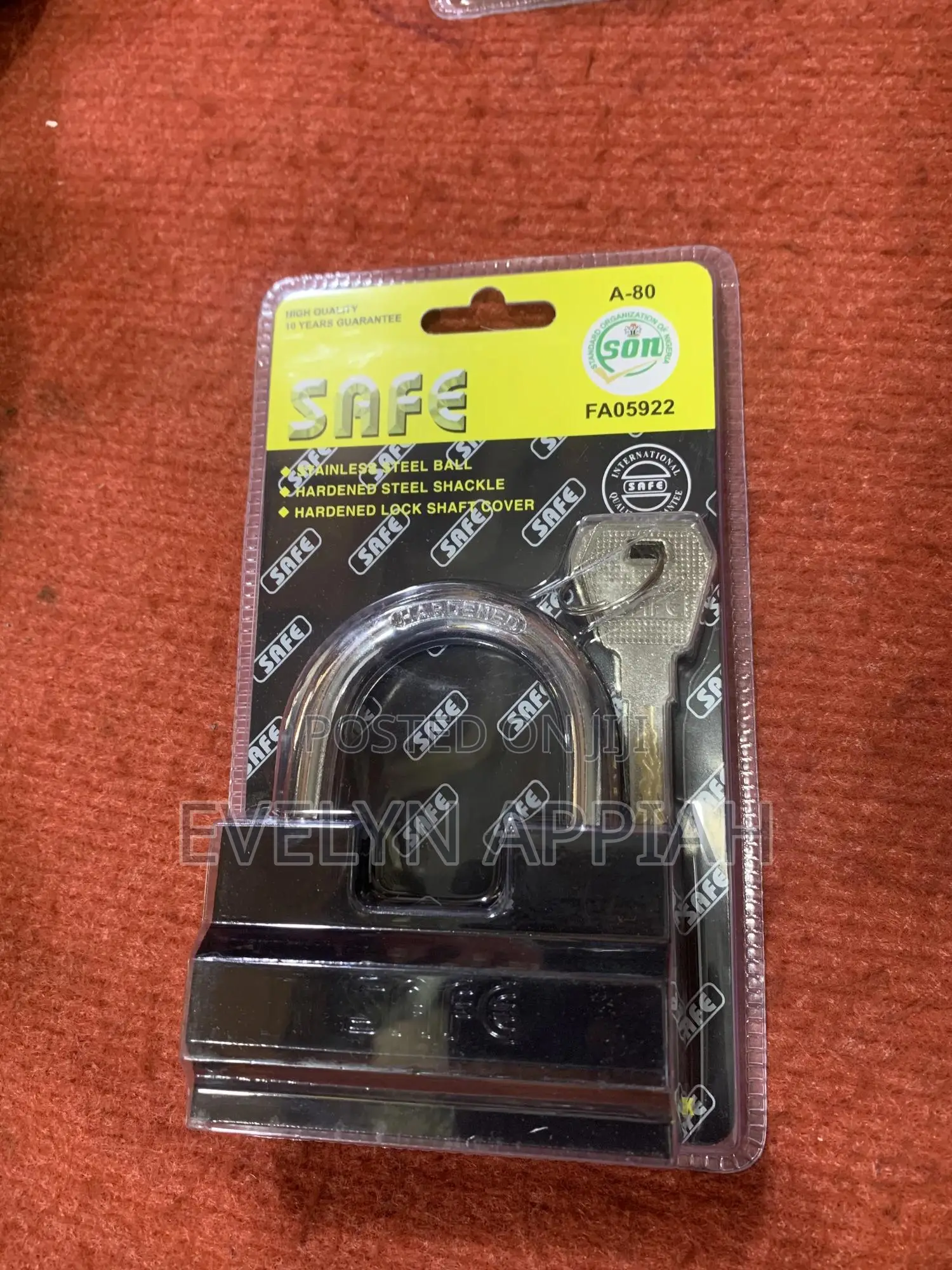 Safe Padlock in Agbogbloshie - Safetywear & Equipment, Evelyn Appiah ...