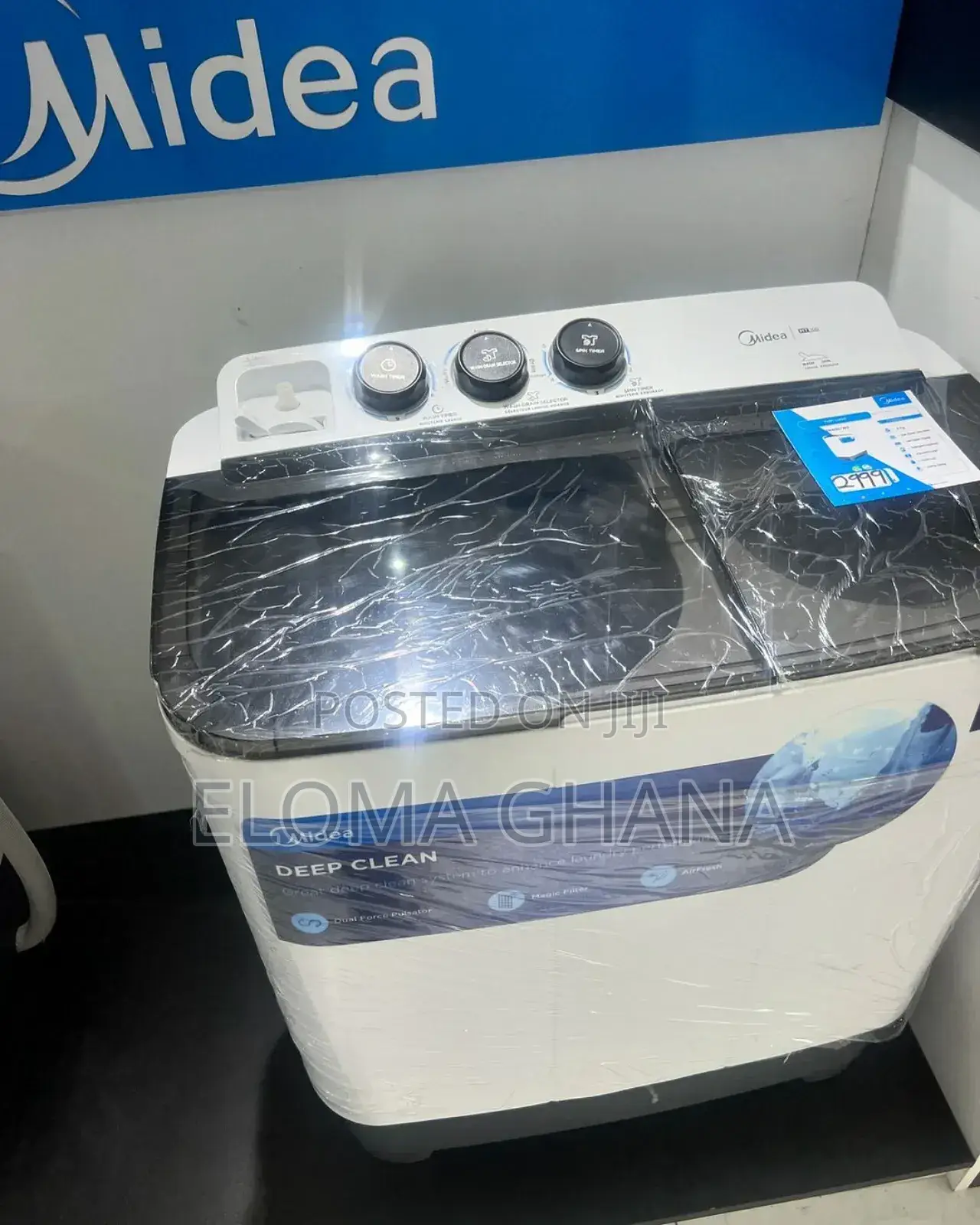 All New Midea Twin Tub Washing Machine -- 8kg -- Semi Auto in Accra ...