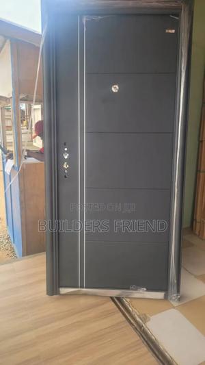Standard Steel Metal Security Door+Frame+Locks Complete in Kumasi ...