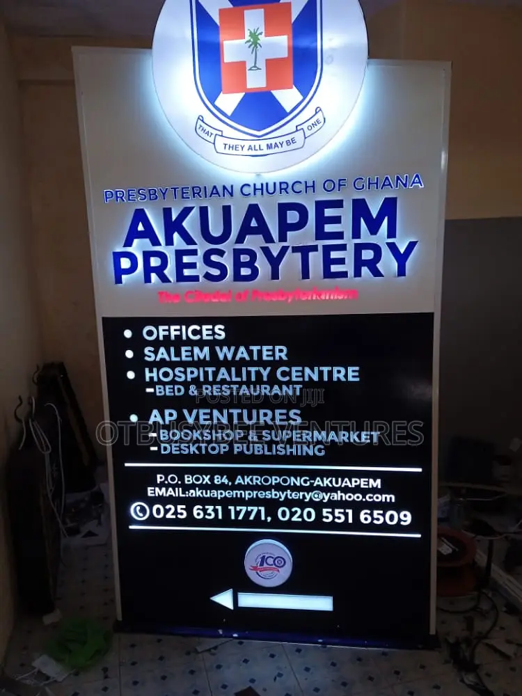 3D Signage Promo in Kumasi Metropolitan - Printing Services, Otbusybee ...