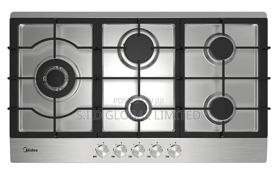 Excellent MIDEA-5-BURNER-GAS-HOB-90G50ME005-SFT for sale - S.I.D Global ...