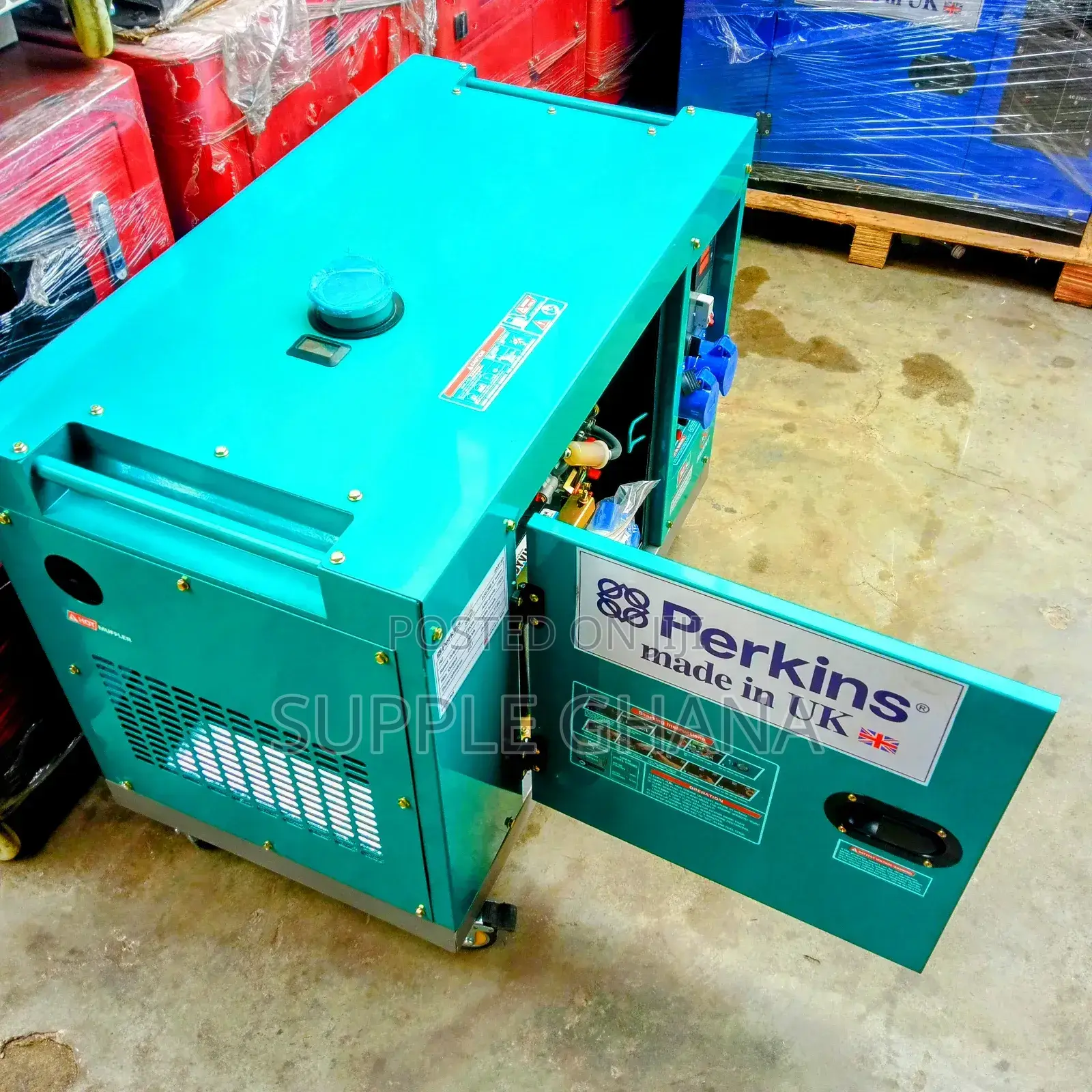Anti Rust Treatment Generator 15kva Perkins Diesel Generator in Accra ...