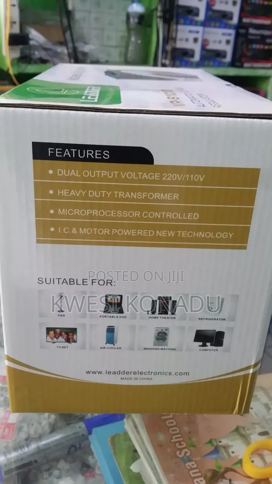 Original Leadder Vr-s 1000 Automatic Voltage Regulator in Achimota ...