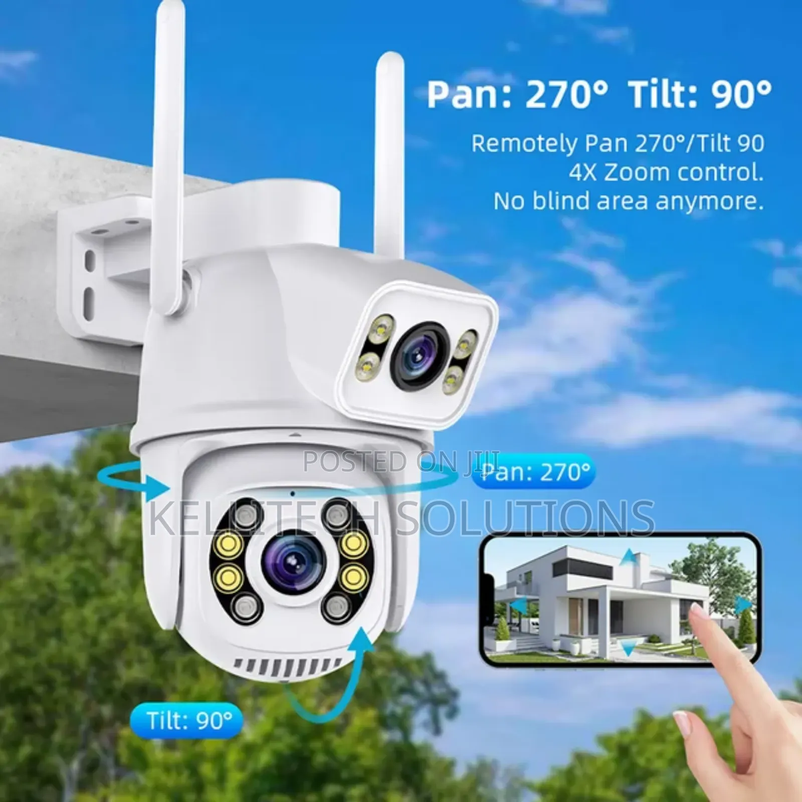 Dual Lens CCTV Camera With Ethernet Port in Kumasi Metropolitan ...