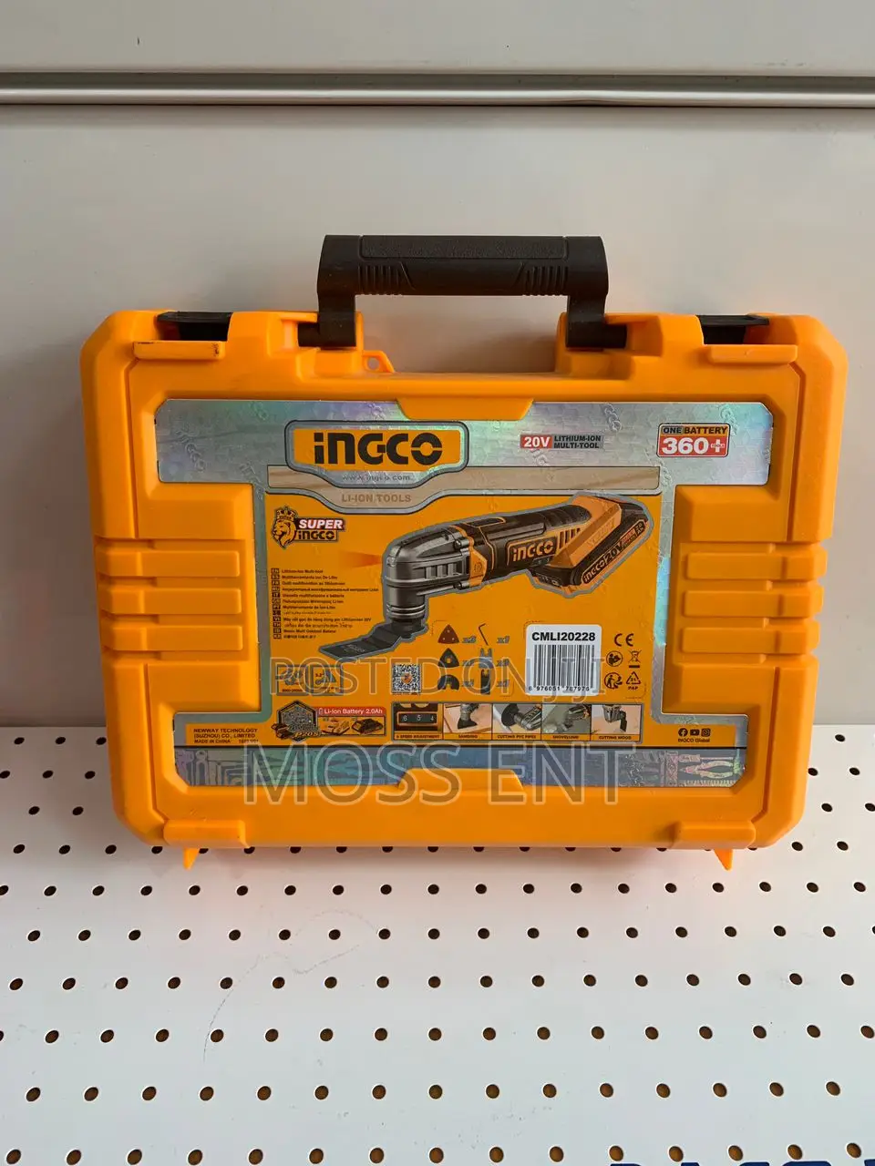 Ingco Cordless Multi-Tool 20v + Battery + Accs - Cmli20228 in ...