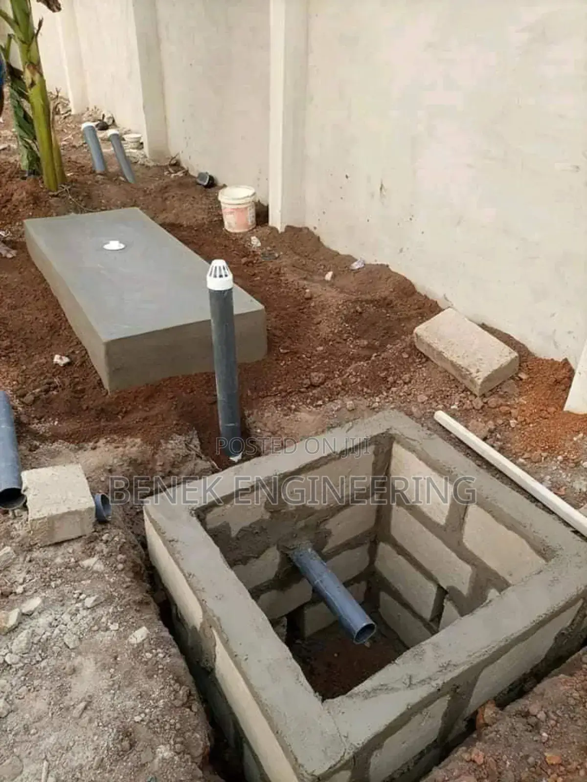 Biofil/ Biodigester Toilet . Materials Included in Accra Metropolitan ...