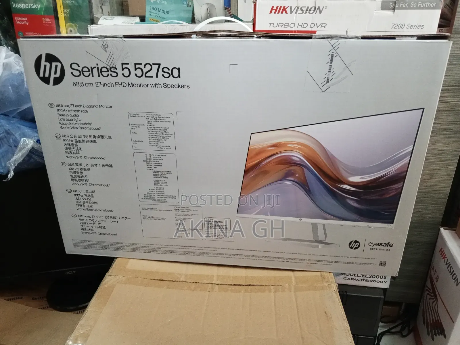Hp Series 5 27 Inch FHD Monitor With Speakers - 527sa in Darkuman ...