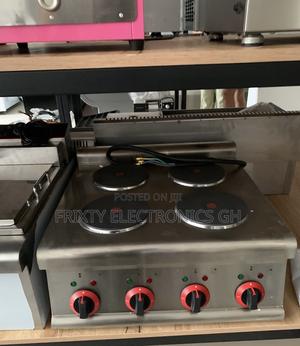 営commercial 4 Burner Electric Hot Plate Table Top サ Cooker in Accra ...