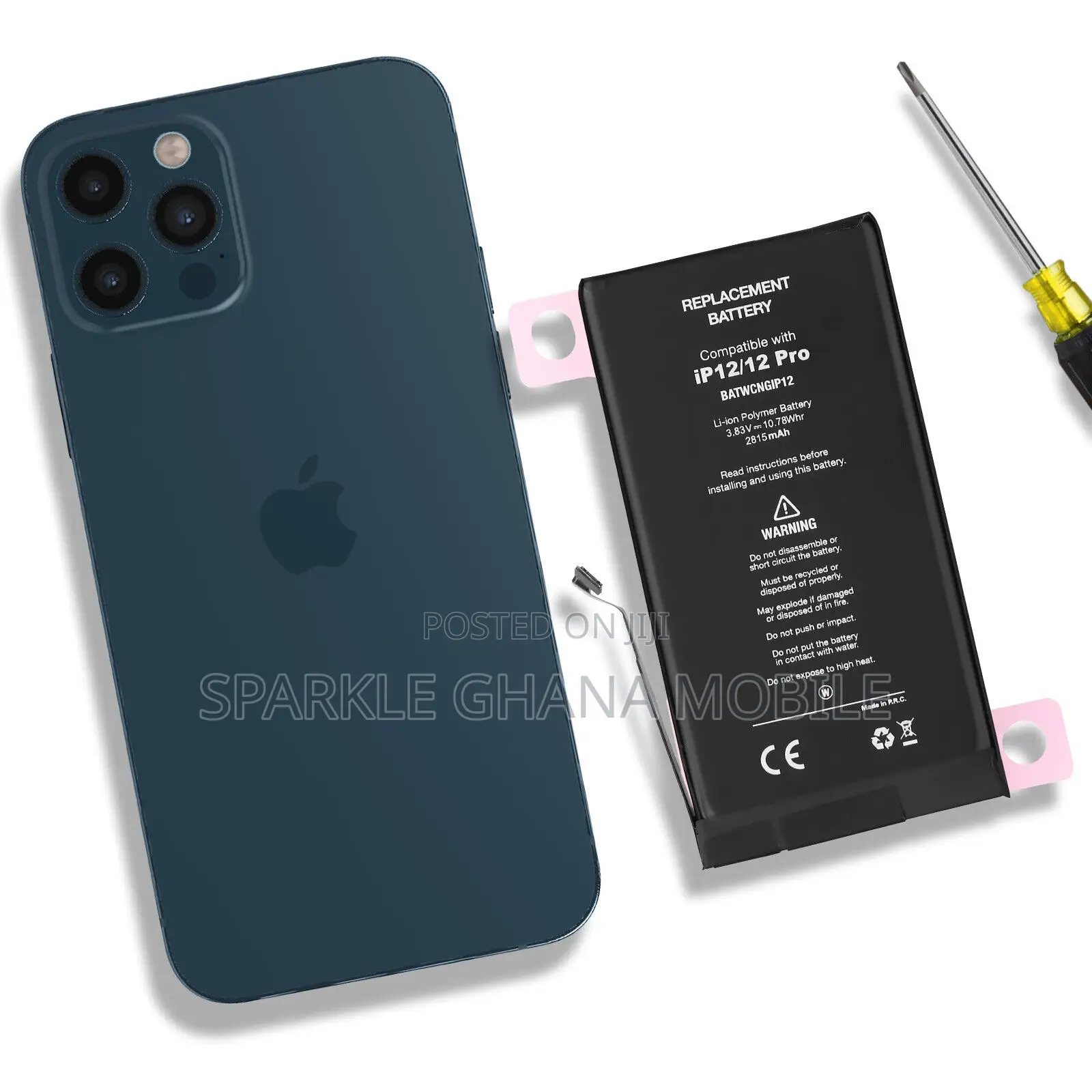 iPhone 12 Pro Original Icloud Battery (Genuine Apple Part) in Circle ...