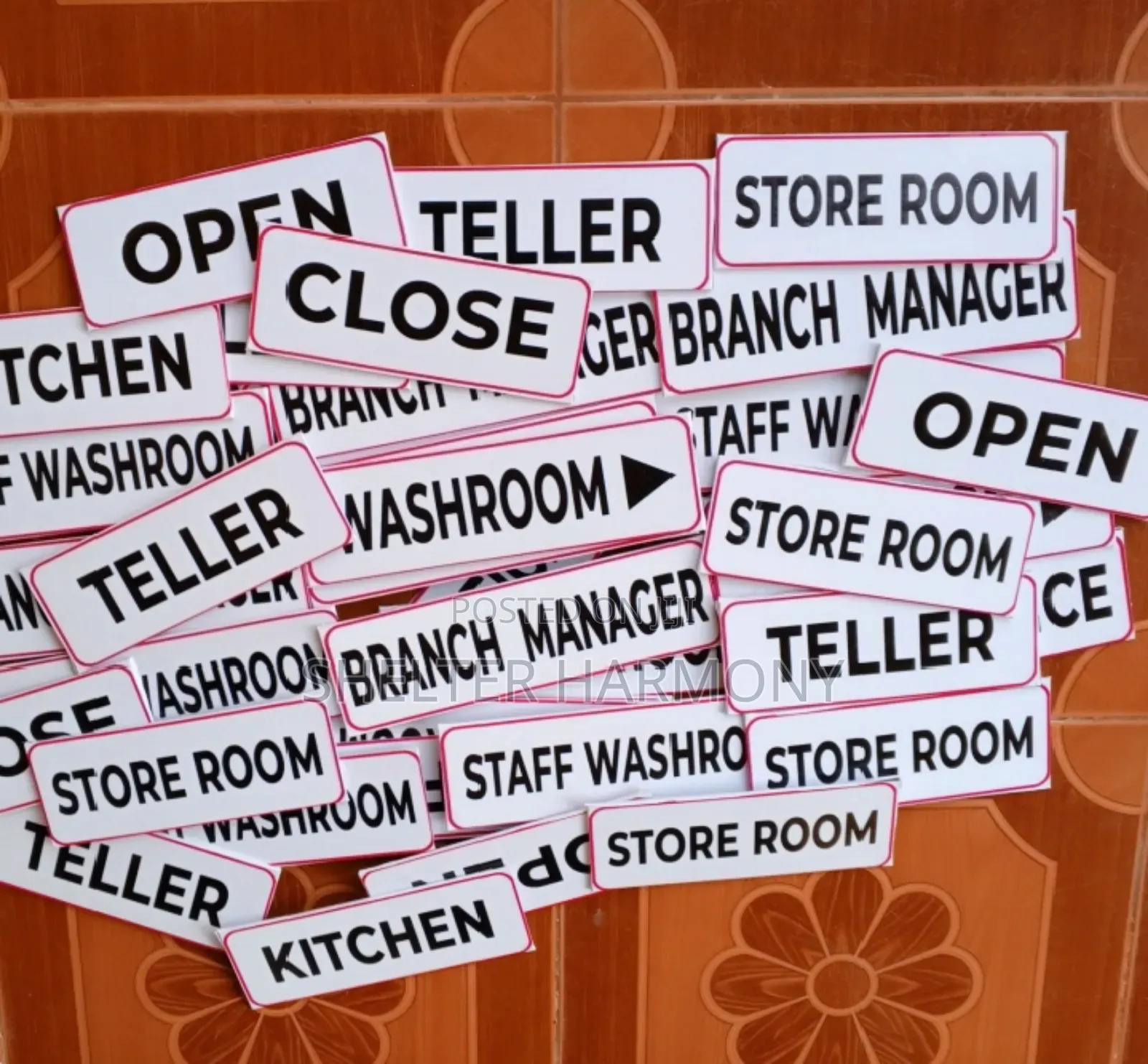 Door Label in Accra Metropolitan - Printing Services, Shelter Harmony ...